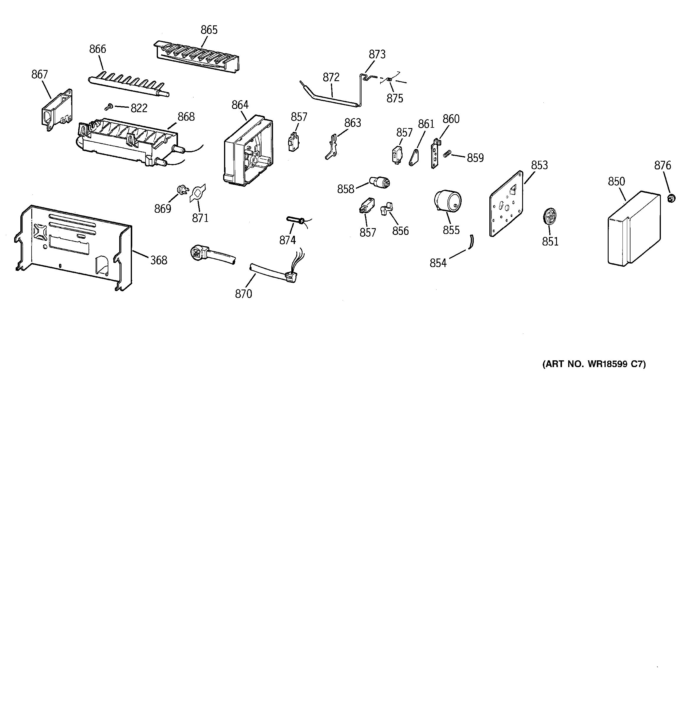Assembly View for ICEMAKER WR30X0328 | TPS24BIDABS