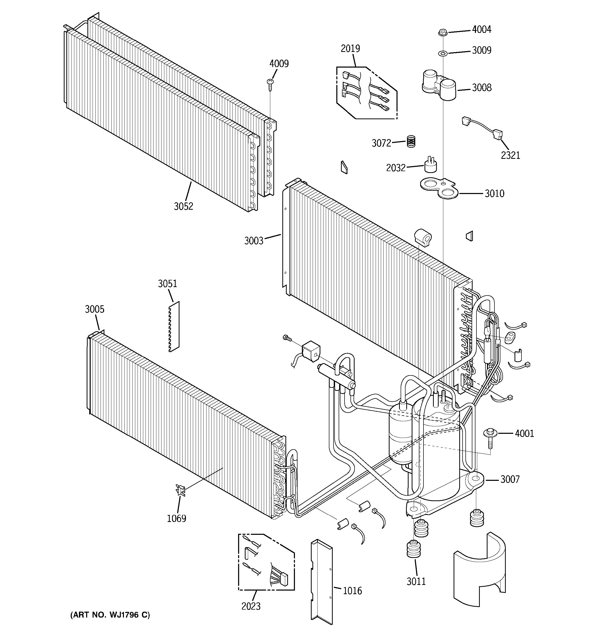 Assembly View for UNIT PARTS | AZ25E09D3BM1