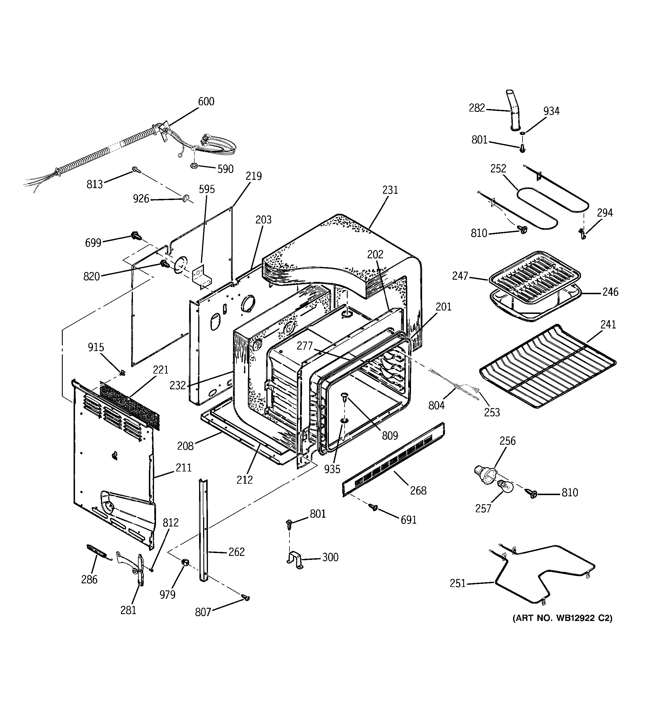 Assembly View for BODY PARTS | JDS26BW5WH
