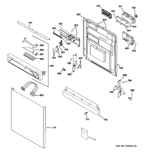 Model Search | PDW8500J00BB