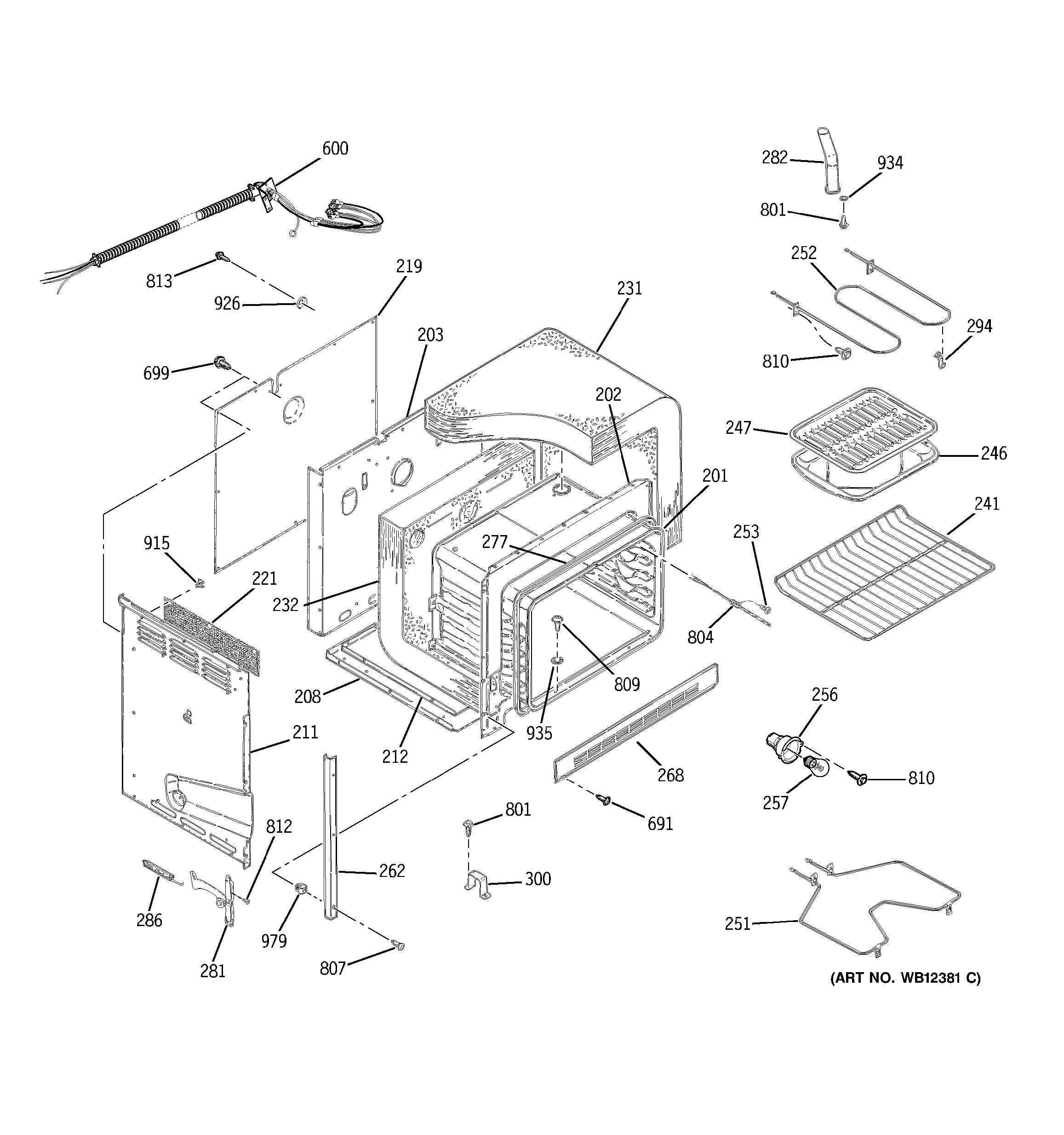 Assembly View for BODY PARTS | JDS26BW4WH