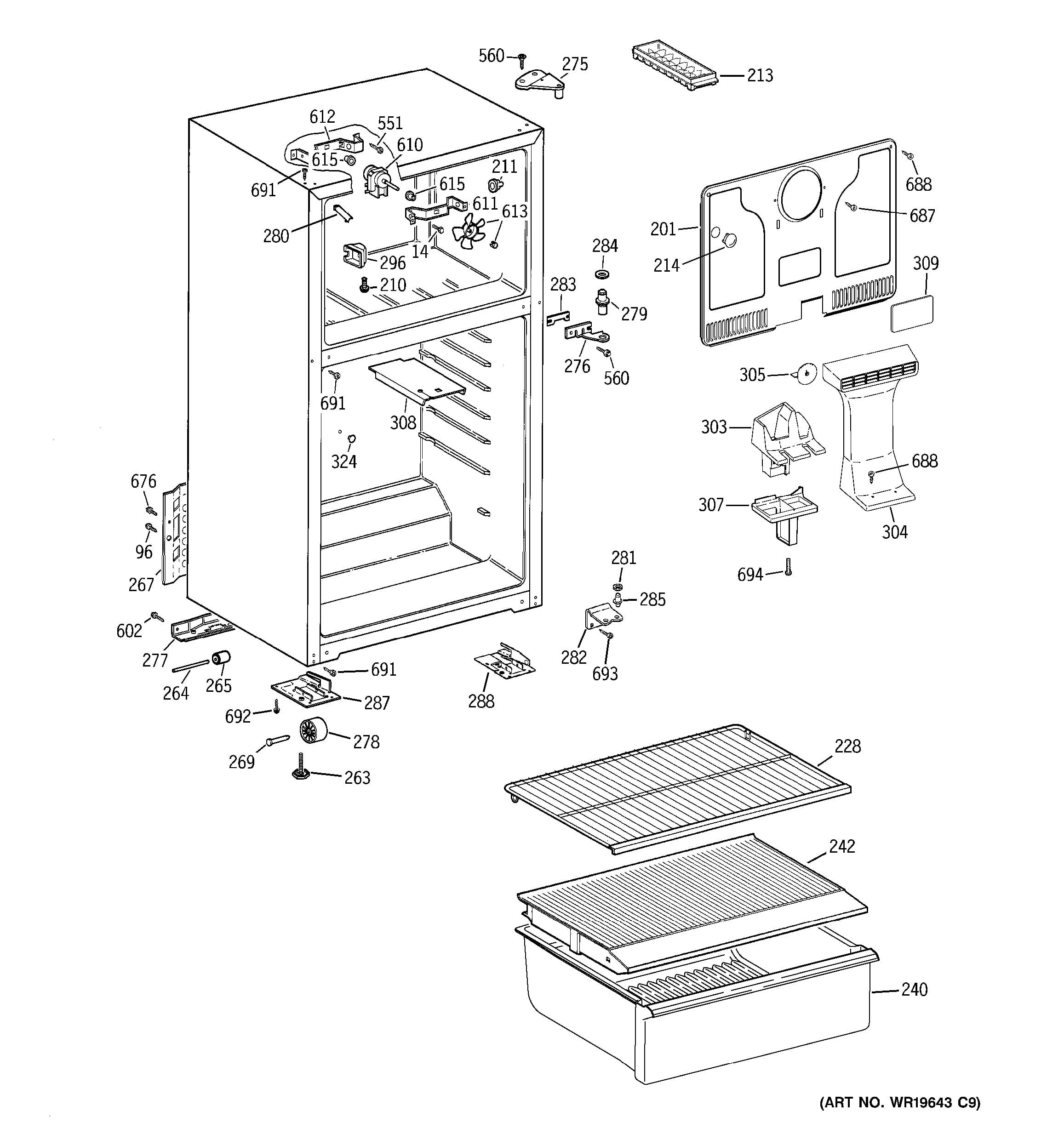 Assembly View for CABINET | A3316ABSDRWW
