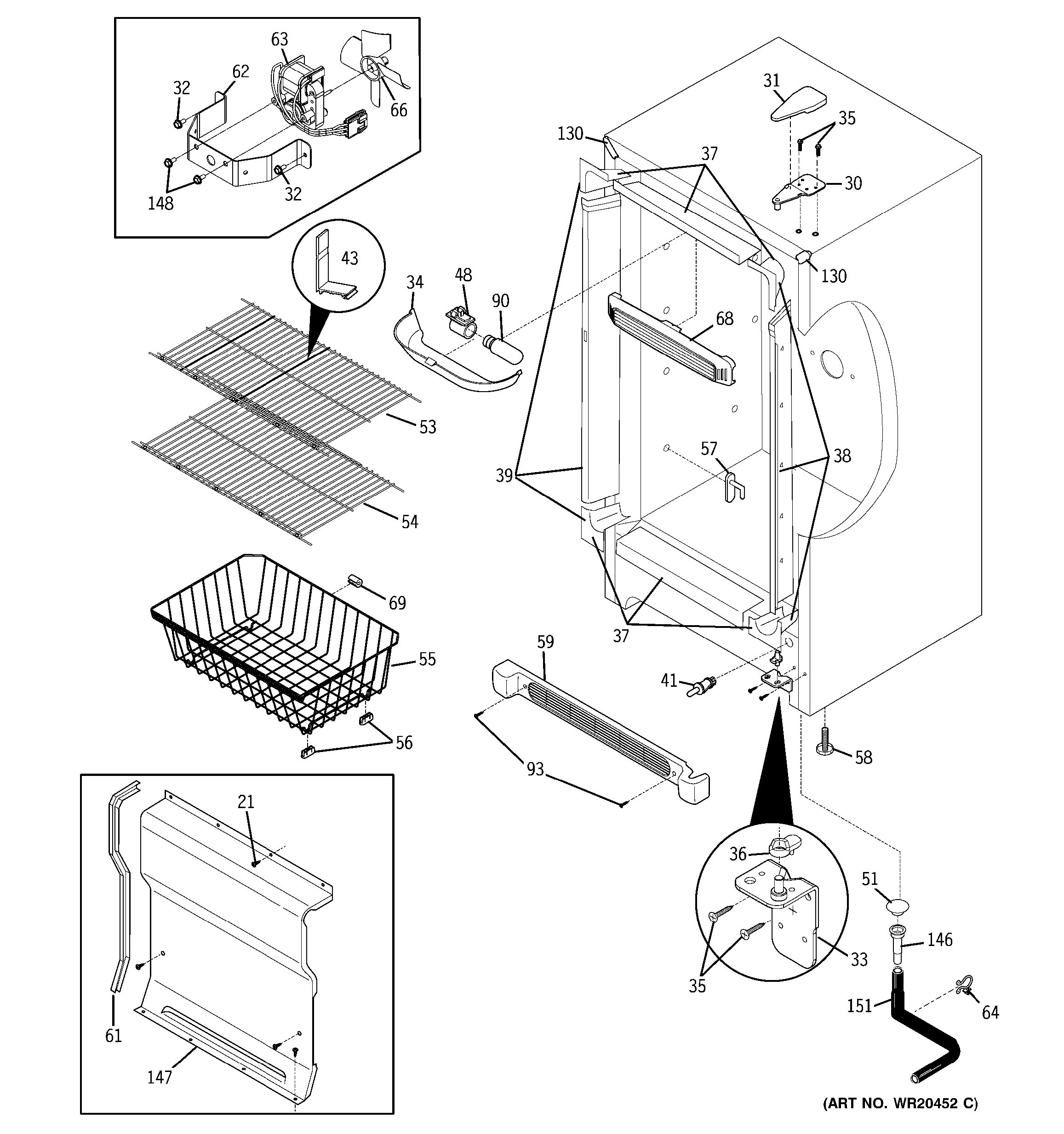 Assembly View for CABINET | FUF21SVARWW