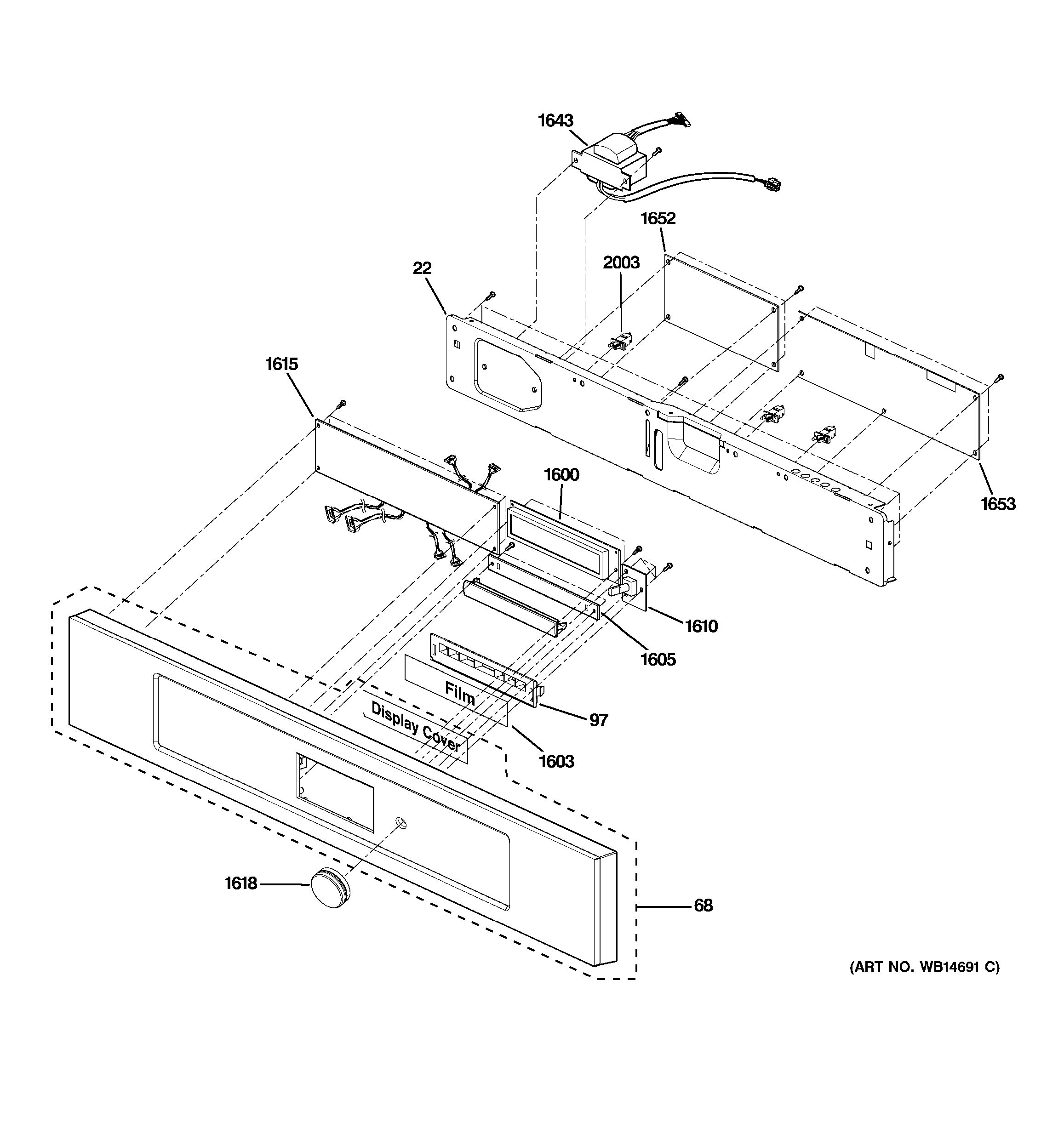 Assembly View for CONTROLLER PARTS | ZSC2202NSS01
