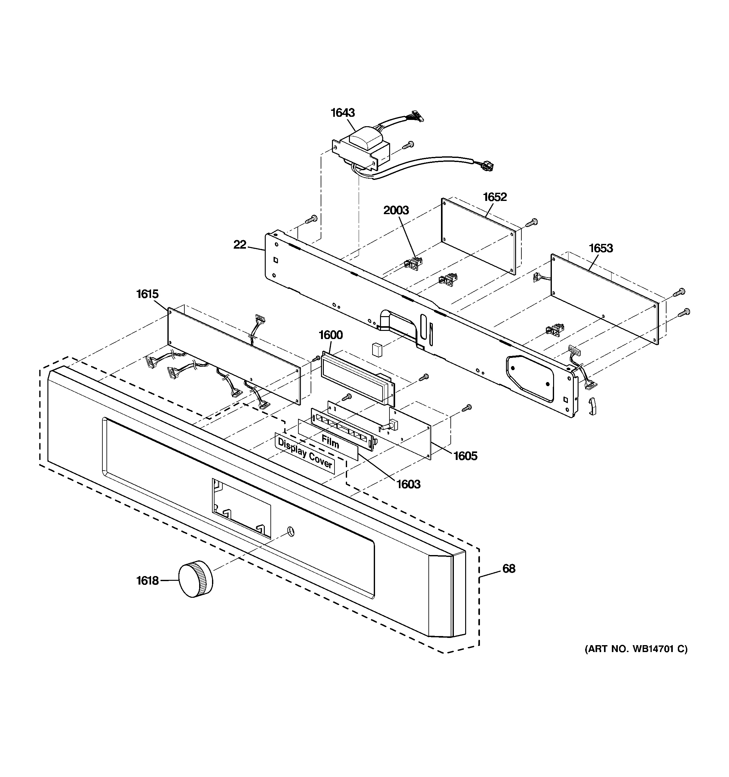 Assembly View for CONTROL PARTS | ZSC1202NSS01