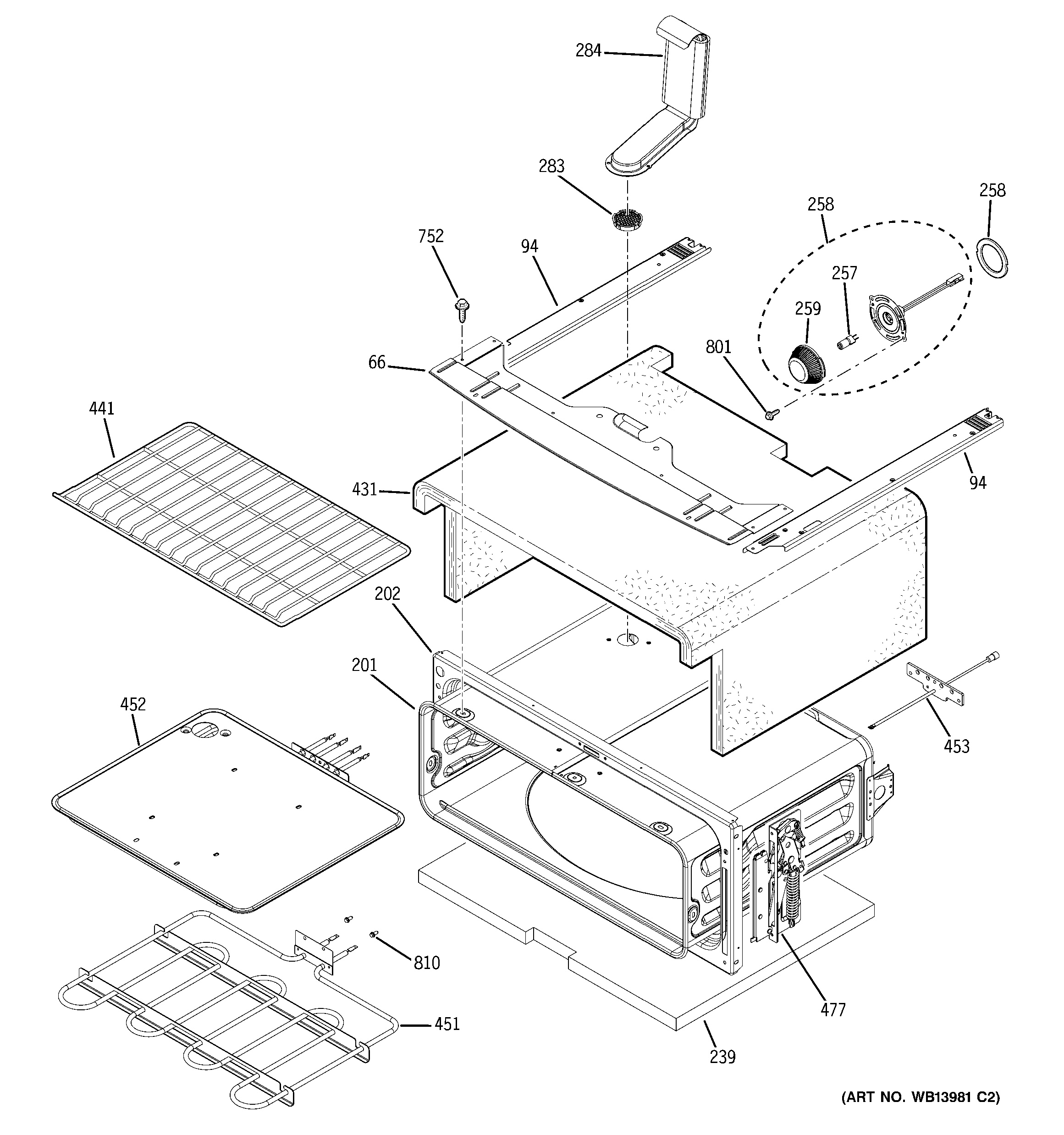 Assembly View for UPPER OVEN | PB975SM2SS