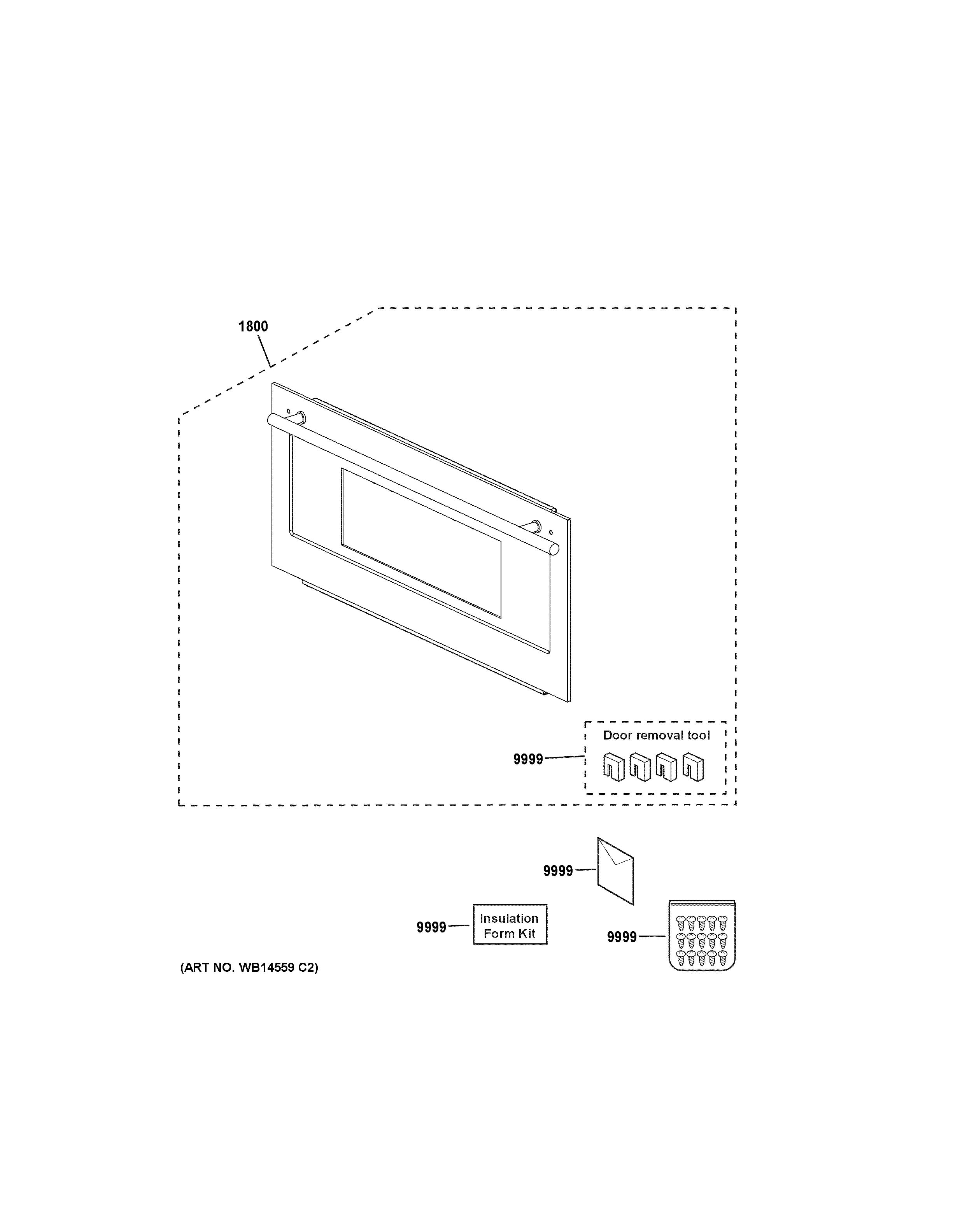 Assembly View for DOOR PARTS | ZSC2201J1SS