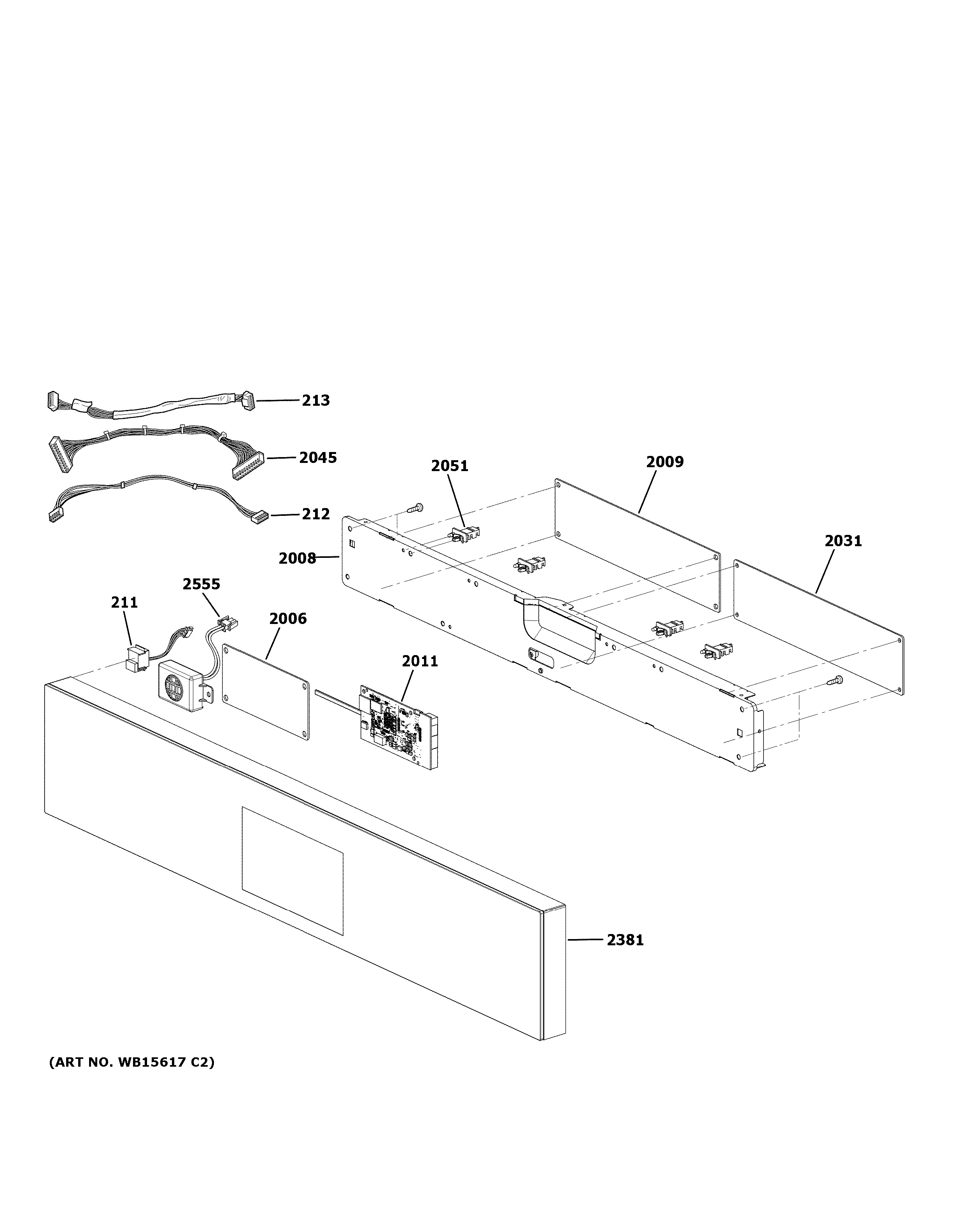 Assembly View for CONTROL PARTS | CSB923M2N2S5