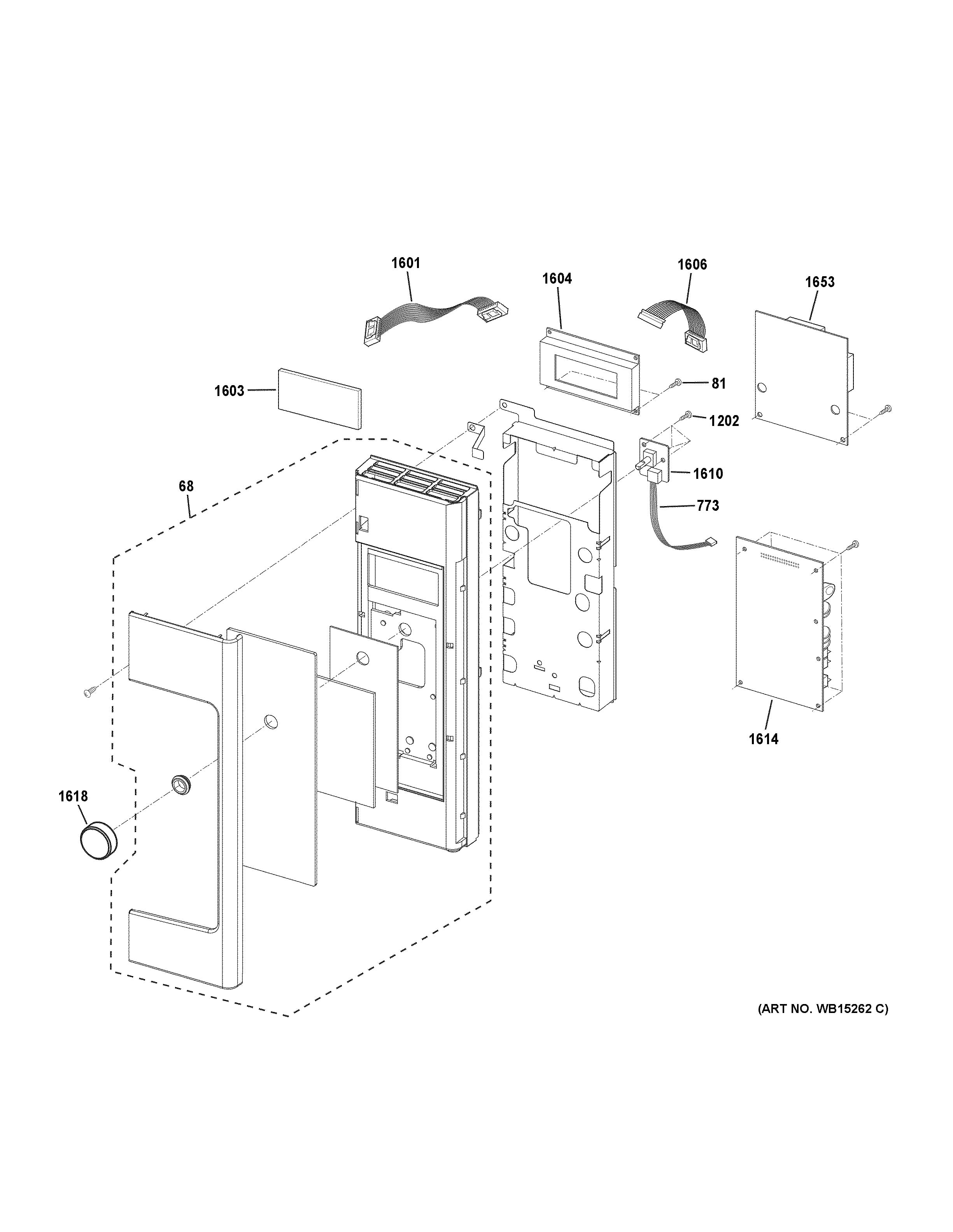 Assembly View for CONTROL PARTS | PSA9120SF3SS