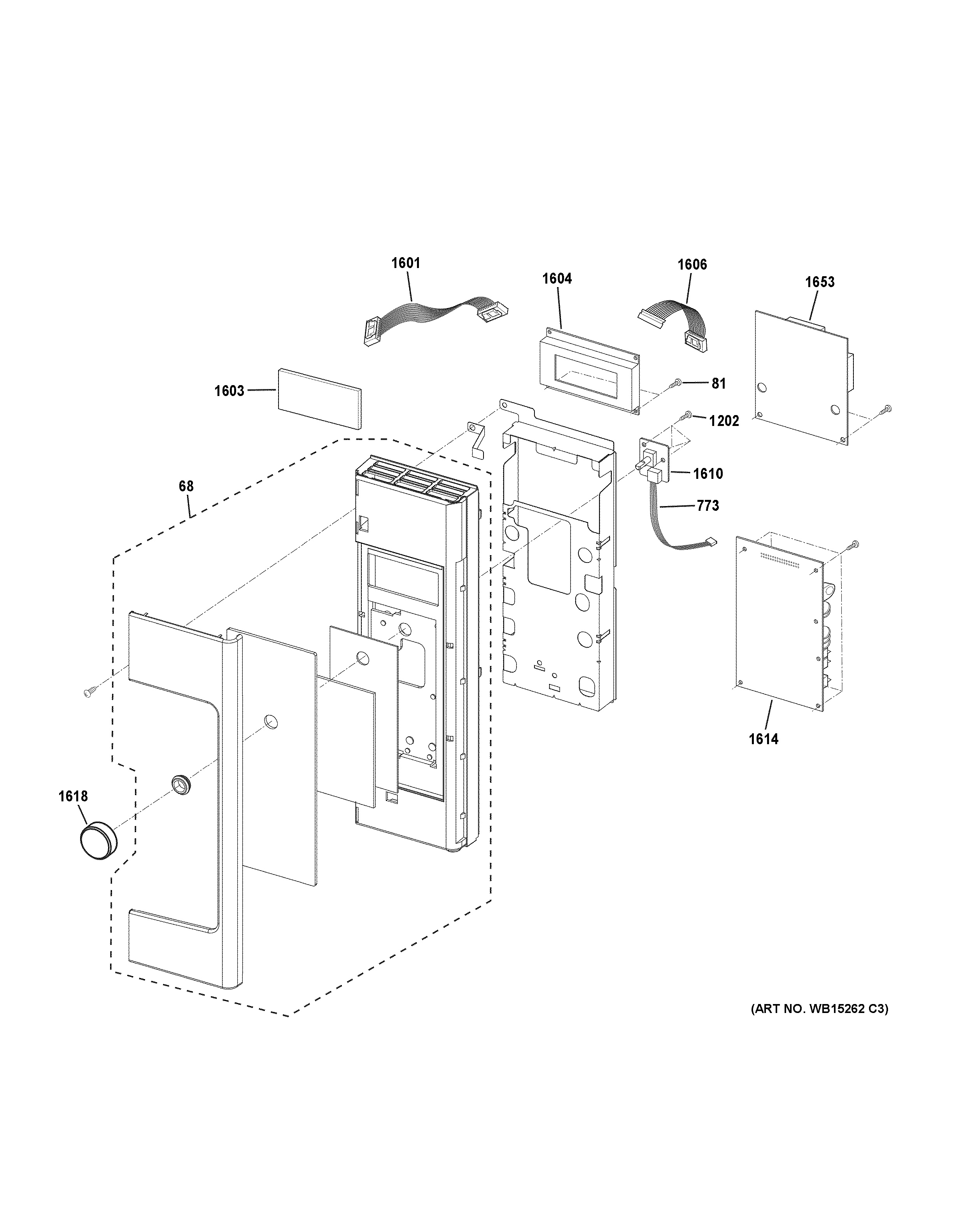 Assembly View for CONTROL PARTS | PSA9240SF1SS
