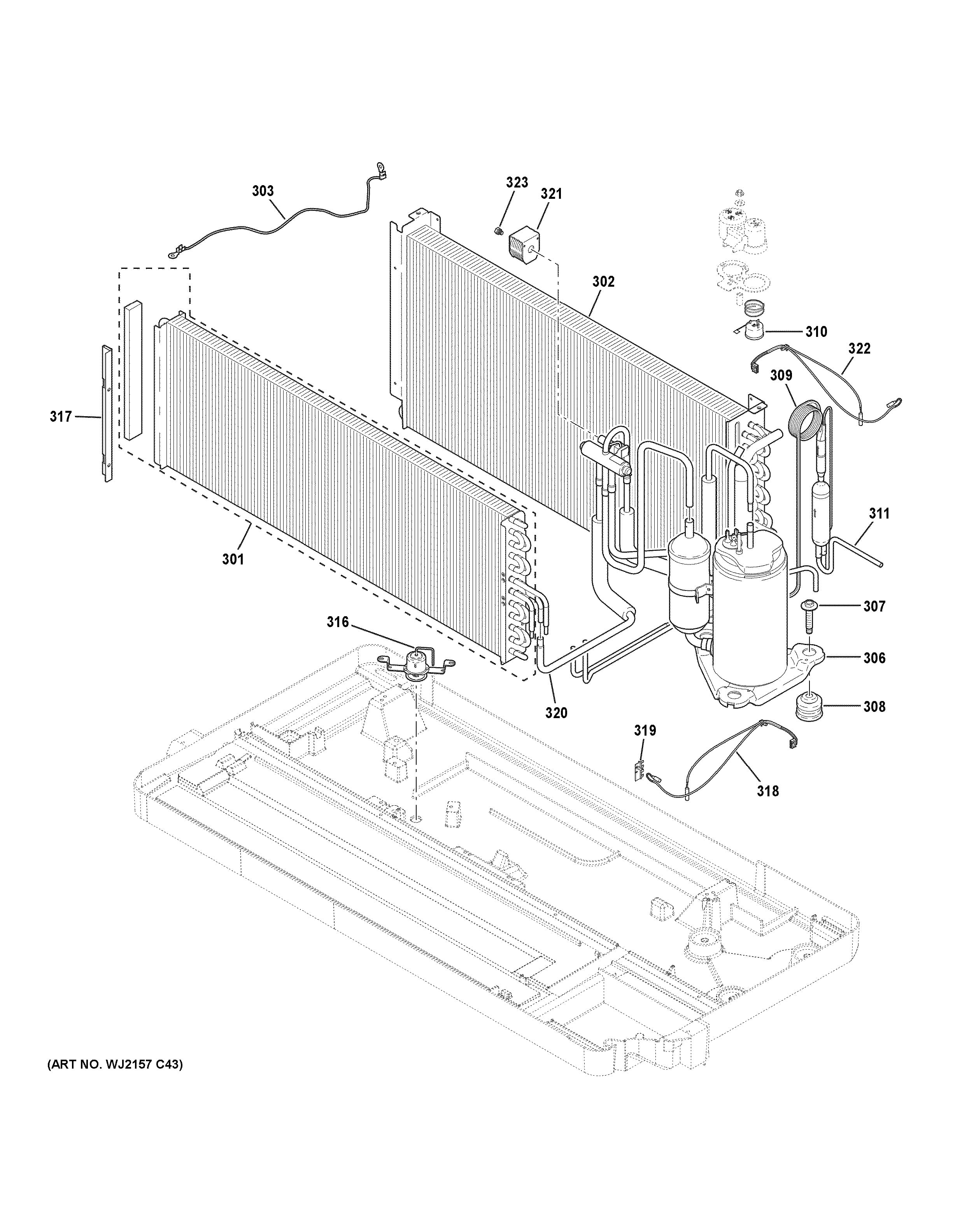 Assembly View for SEALED SYSTEM | AZ65H09DABW2