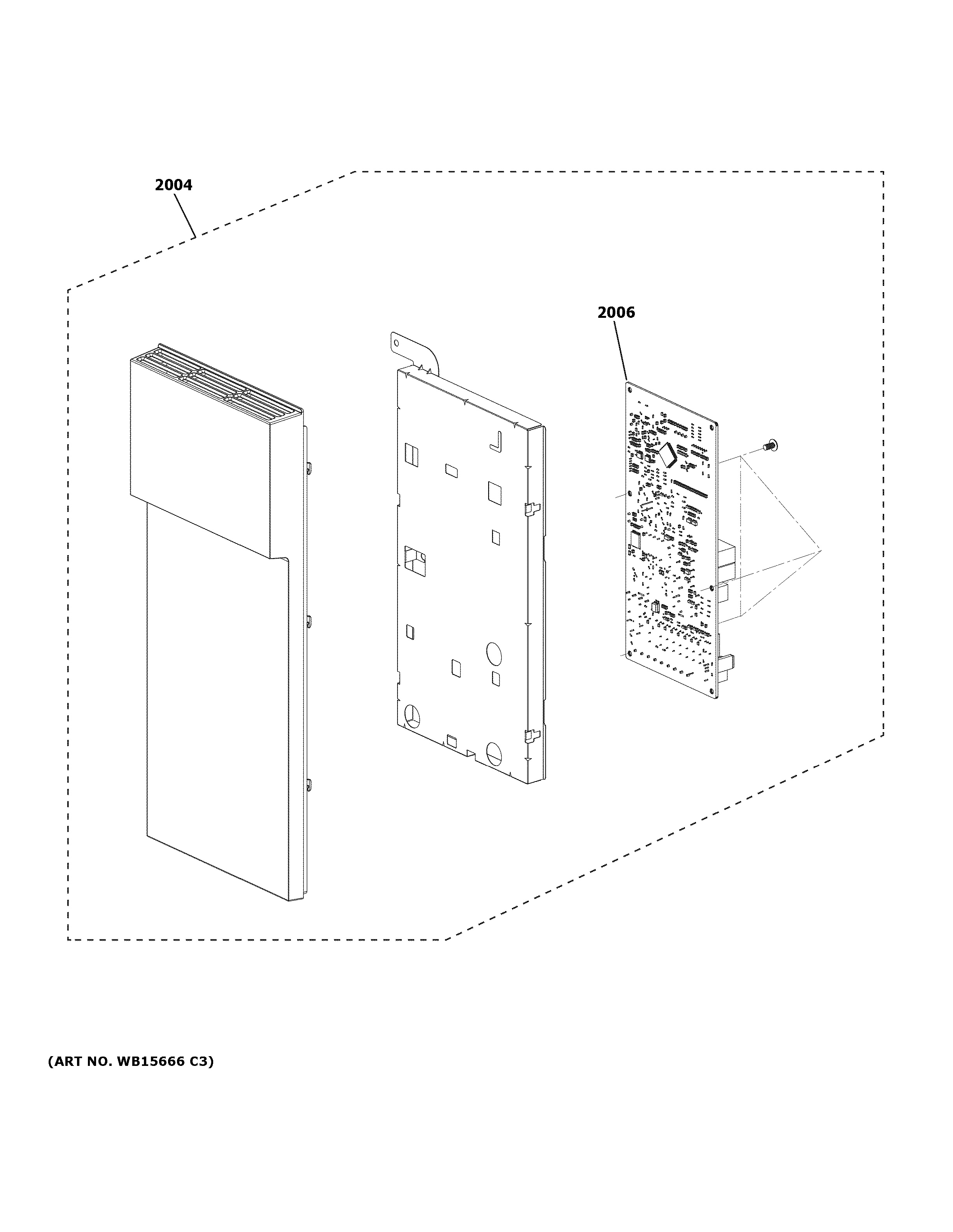Assembly View for CONTROL PARTS | CVM721M2N8S5