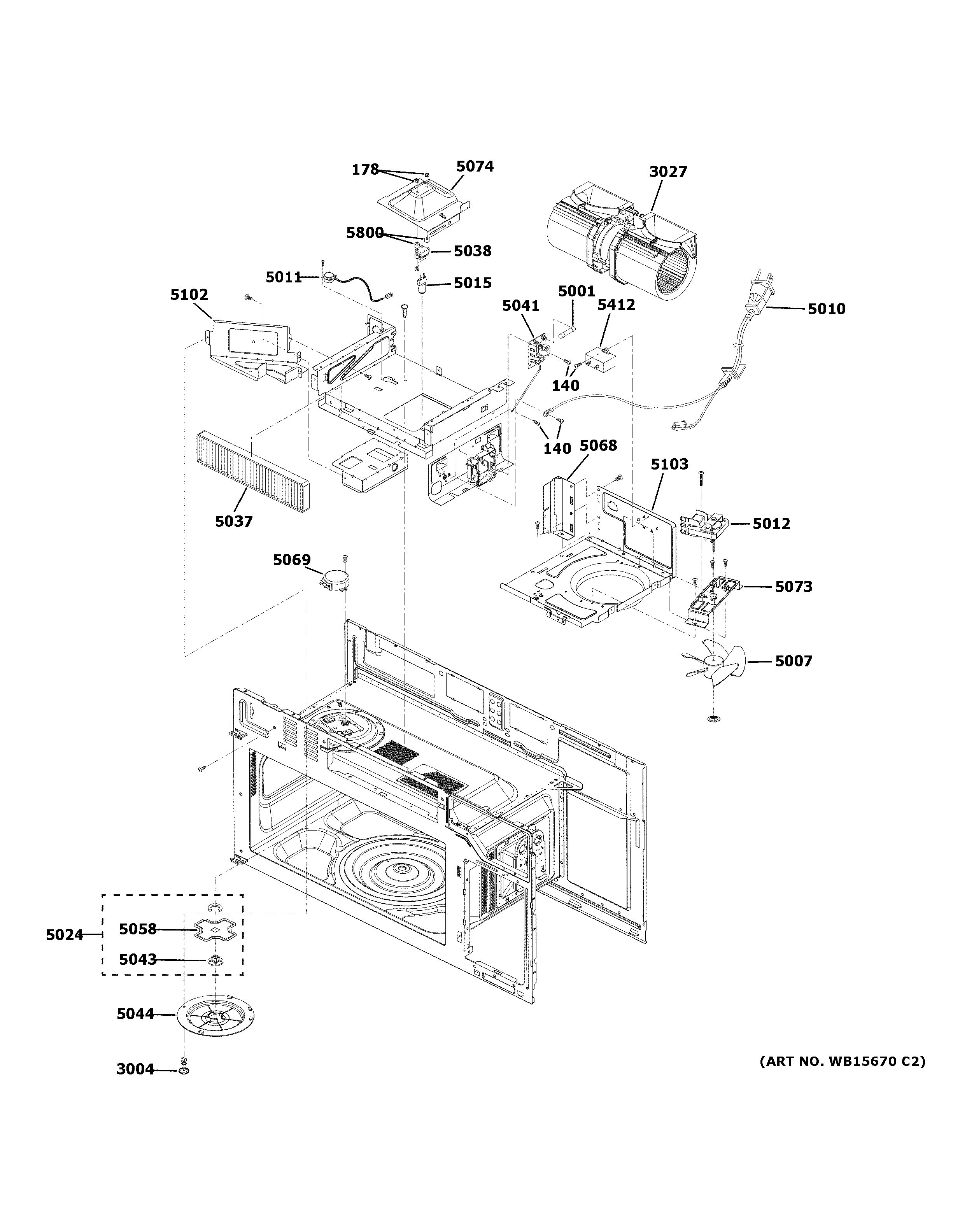 Assembly View for INTERIOR PARTS (2) | CVM721M2N8S5