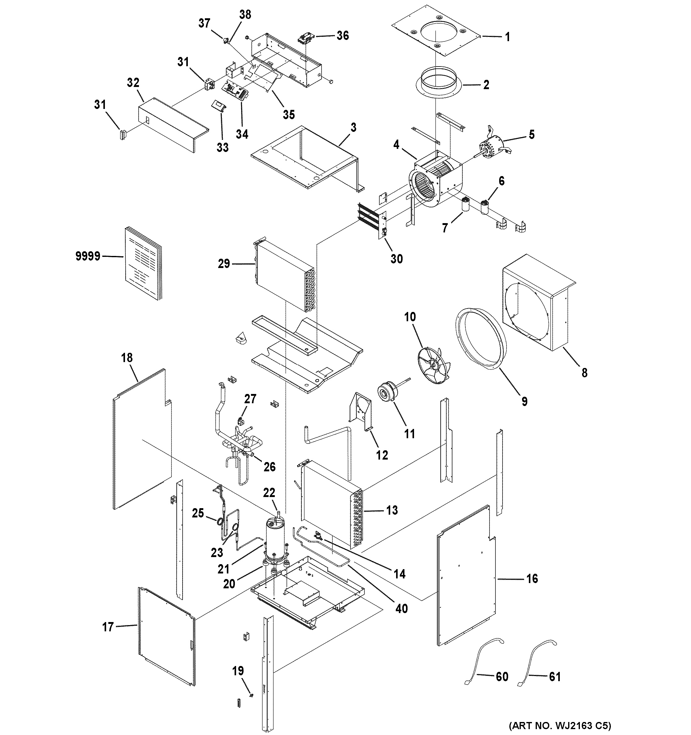 Assembly View for VERTICAL ZONELINE | AZ91H18D3CK1