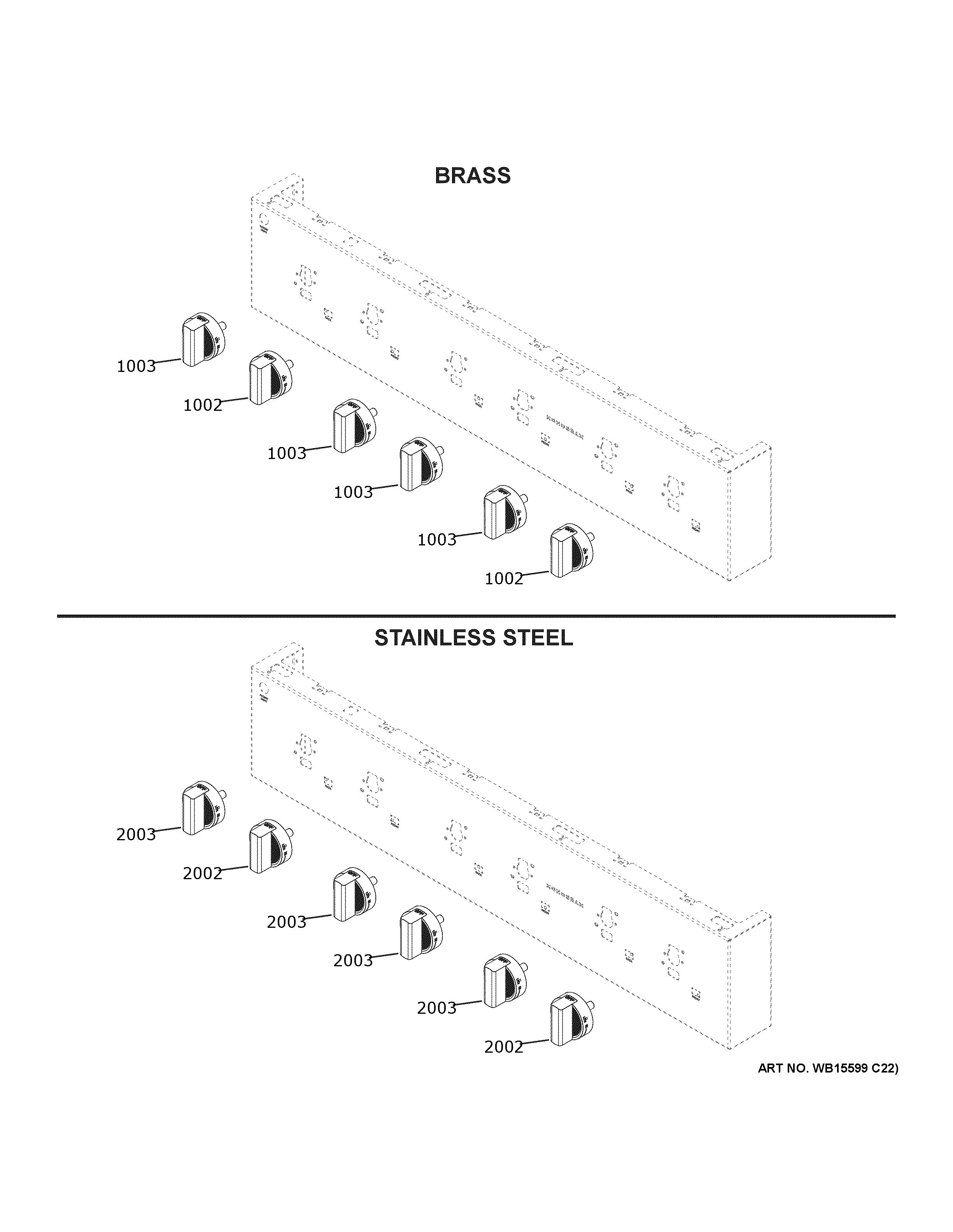 Assembly View for MONOGRAM CUSTOMIZATION | ZGU366NT1SS