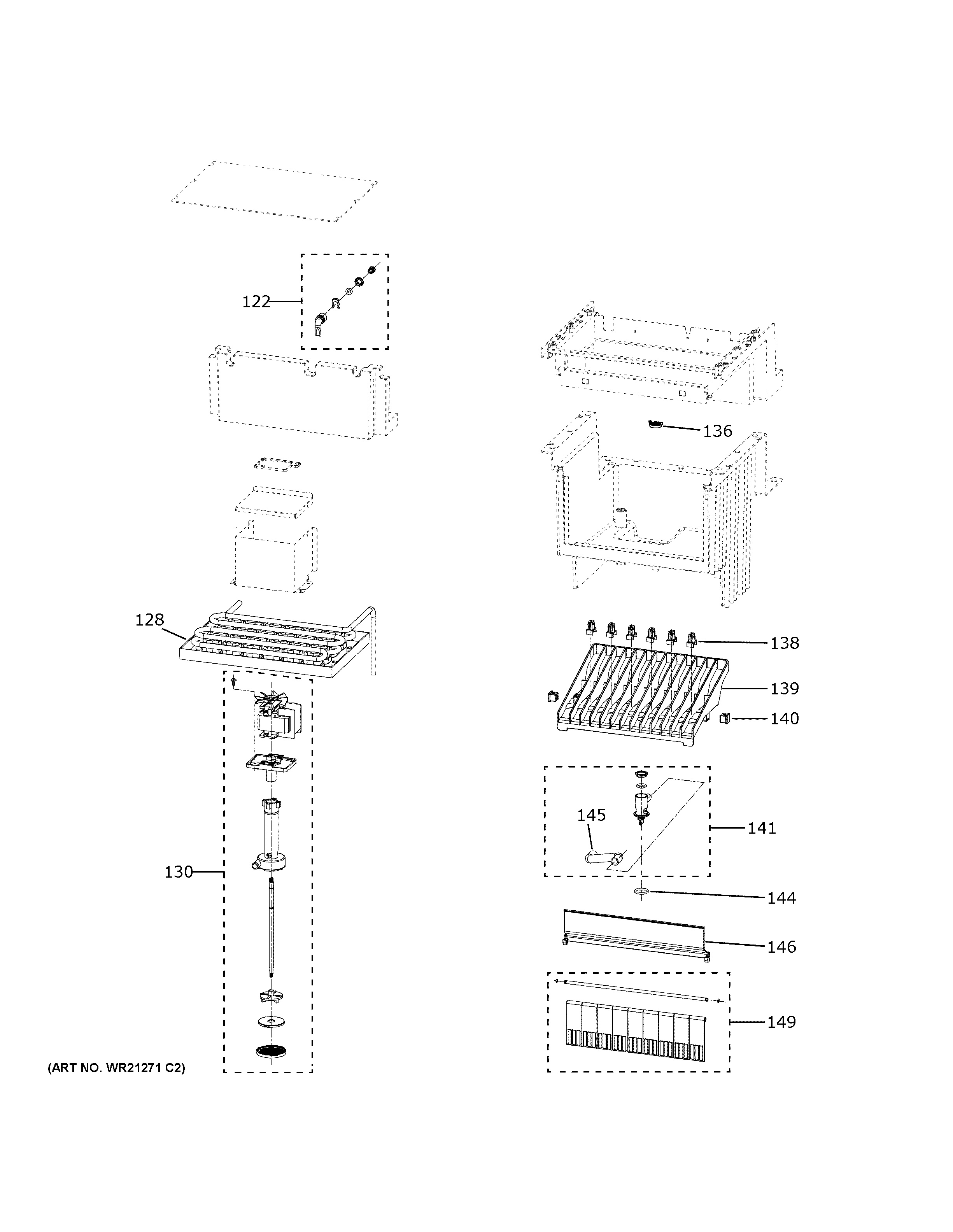 Assembly View for ICE MAKER | UCC15NPRBII