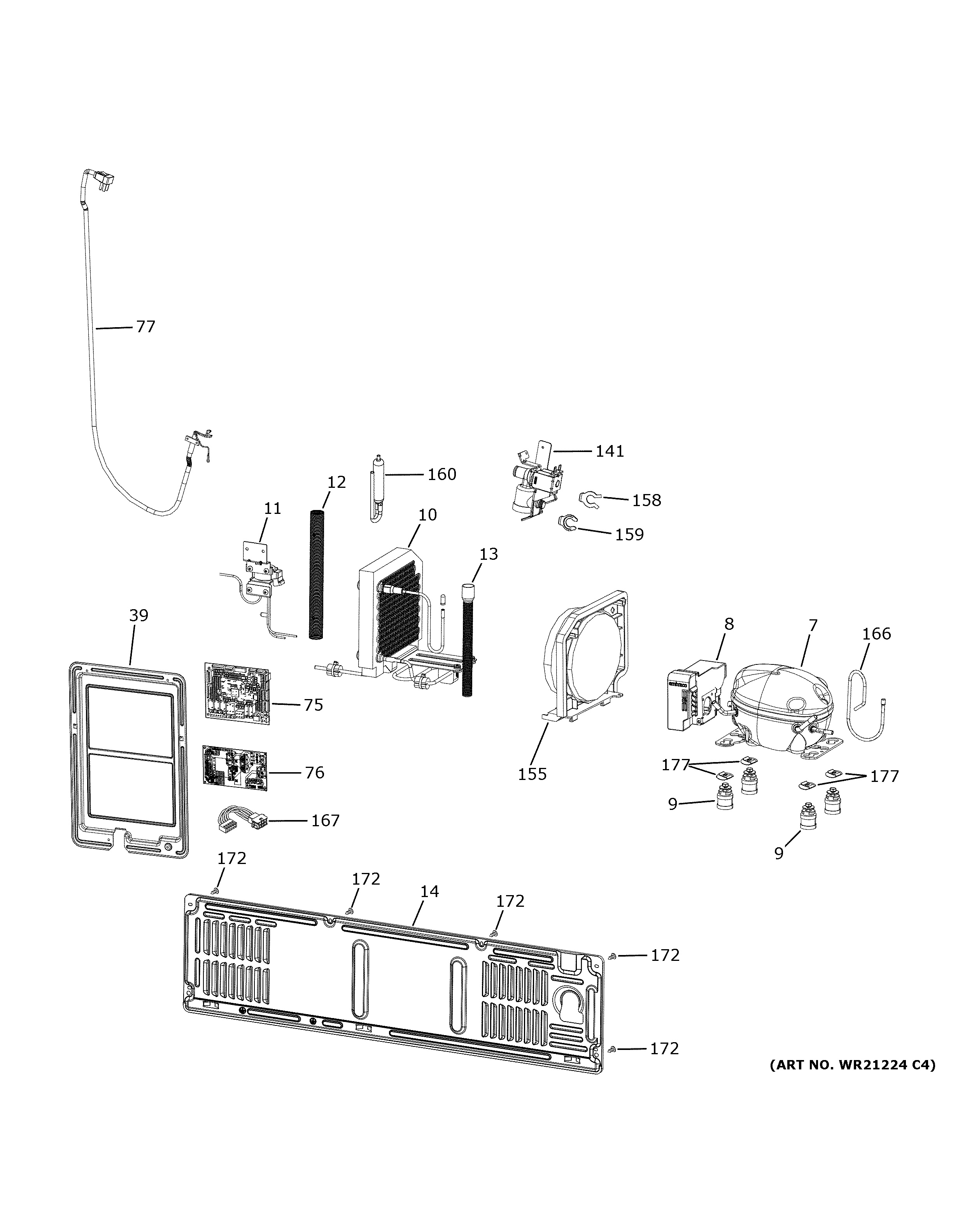 Assembly View for MACHINE COMPARTMENT | PVD28BYNCFS