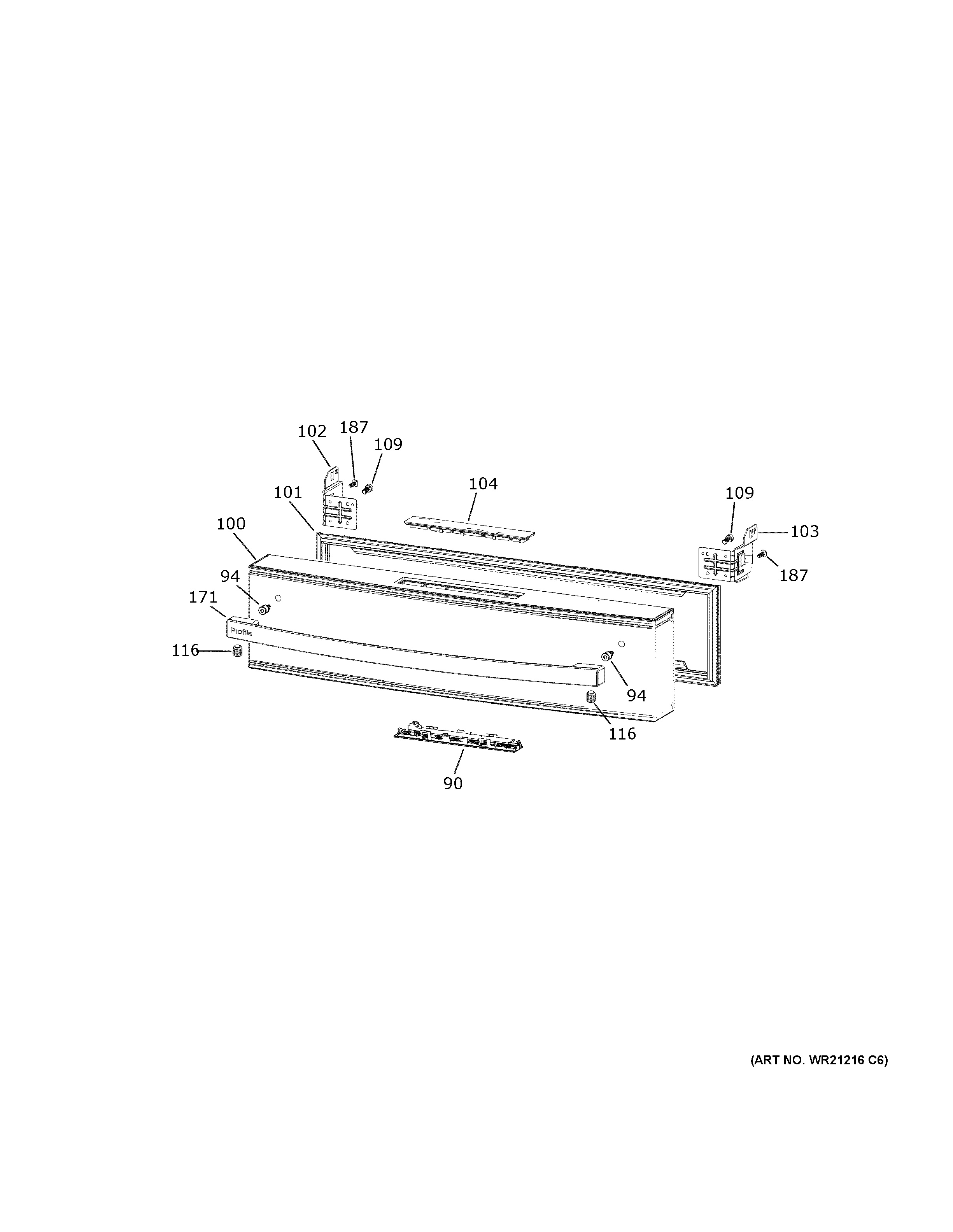 Assembly View for CONVERTIBLE DRAWER | PVD28BYNCFS