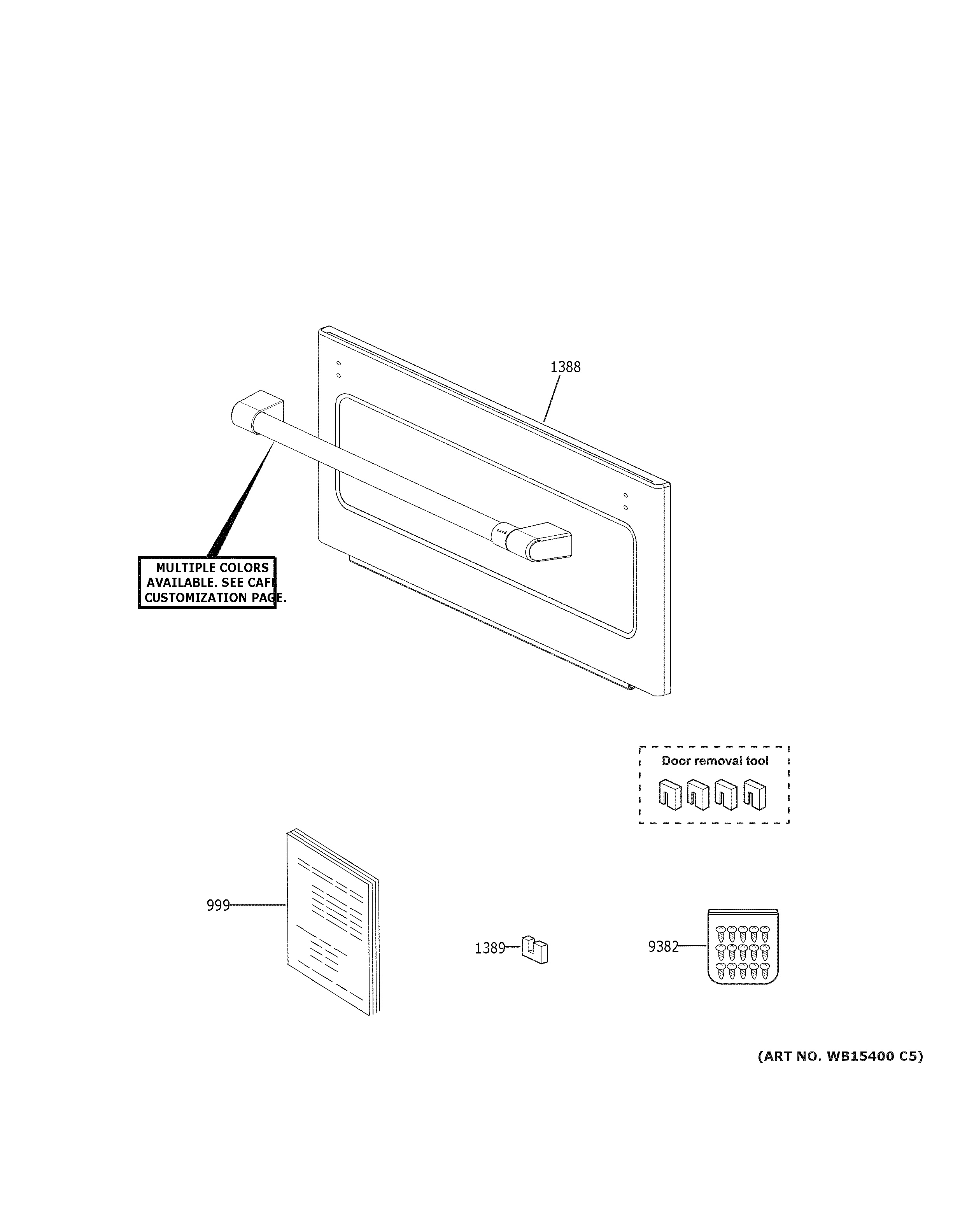 Assembly View for MICROWAVE DOOR | CTC912P2N1S1