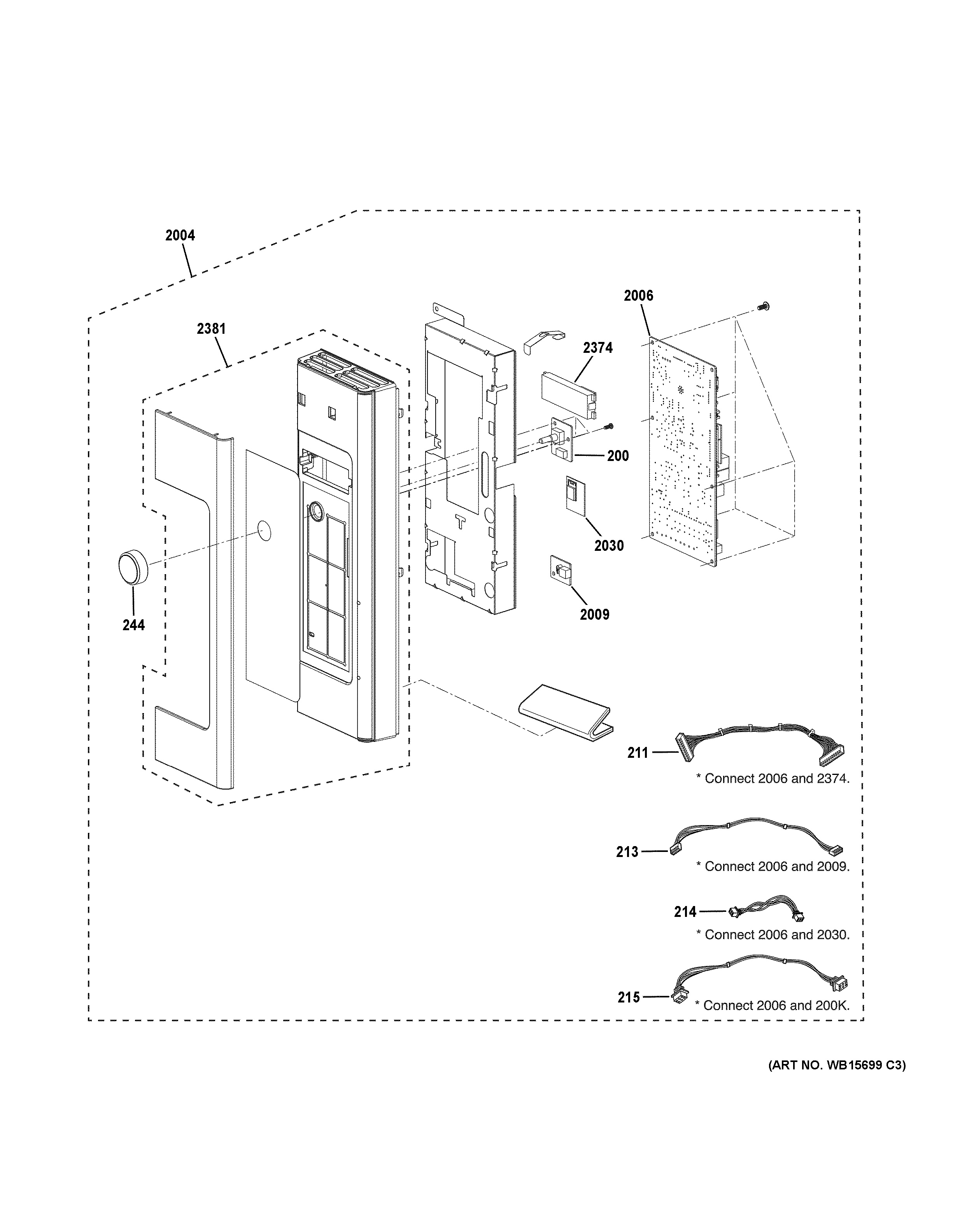 Assembly View for CONTROL PARTS | PVM9179SR1SS