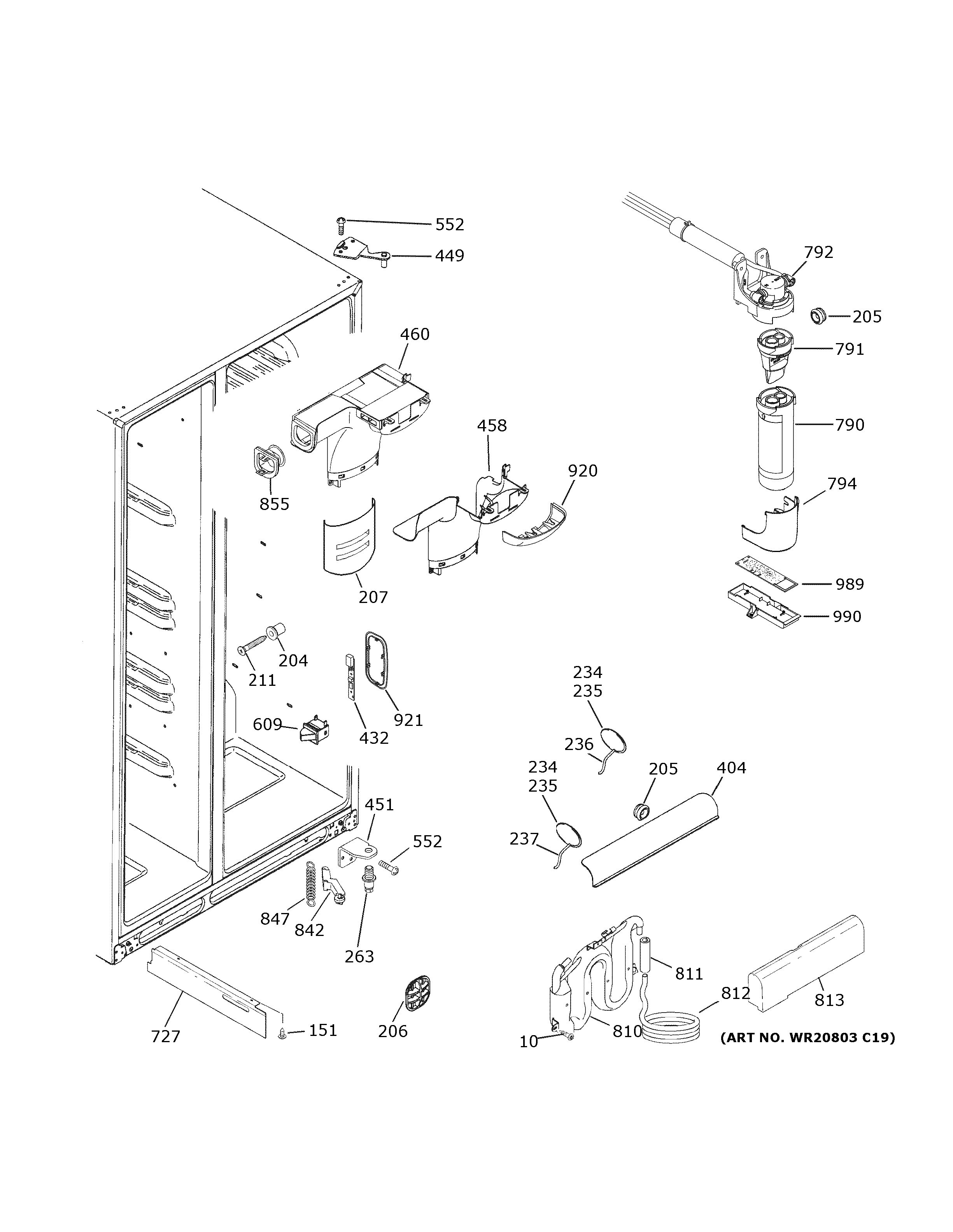 Assembly View for FRESH FOOD SECTION | GZS22IYNSHFS