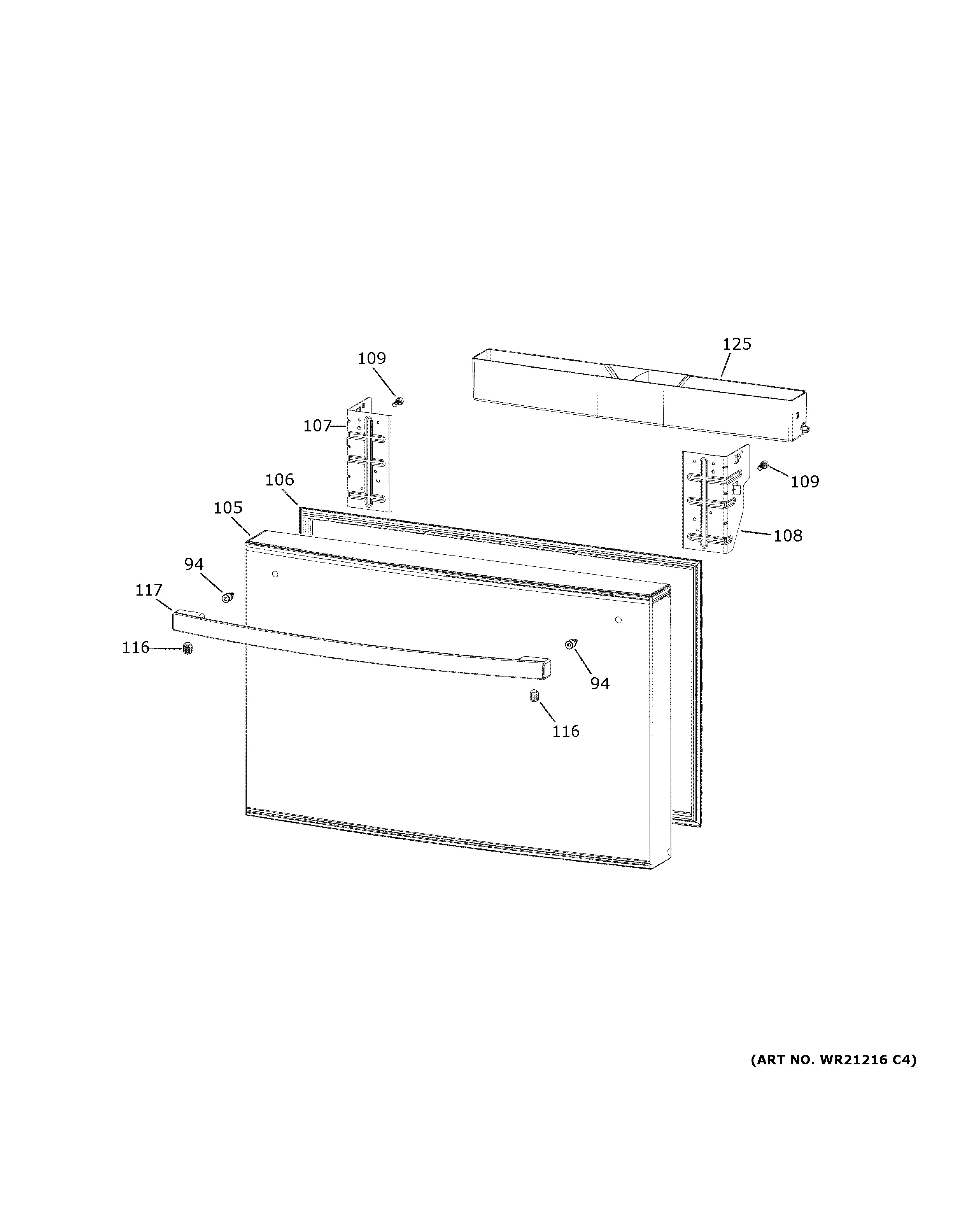 Assembly View for FREEZER DRAWER | PVD28BYNBFS
